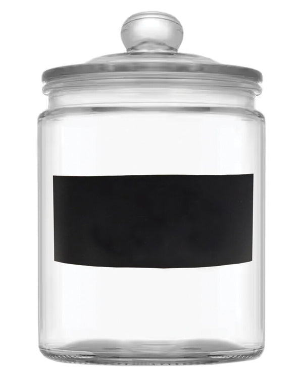 Chalk It Up 1 Gallon Canister with Chalkboard Panel 10"H - Jay Companies